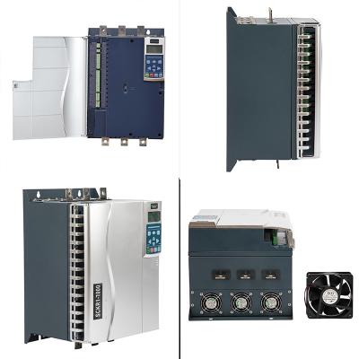 China 125HP 90KW France Intelligent Language Soft Starter 3 Phase 220V 660V AC Motor Soft Starter for Pump Bypass for sale