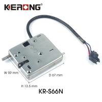 China Silver 1.2A Solenoid Cabinet Lock For Storage Locker for sale