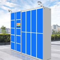 China Central Control Keyless Electronic Parcel Locker For Supermarket for sale