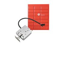 China Silver 430 stainless steel Solenoid Cabinet Lock For Vending Locker for sale
