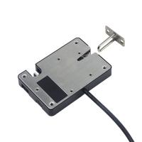 China 12V/24V DC Electric Solenoid Cabinet Lock With Sliding Door Detection For Express Locker for sale