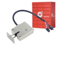 China Keyless Electronic 12V Courier Cabinet Solenoid Latch Lock for sale