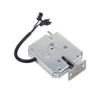China Plated Zinc 12v Solenoid Cabinet Lock Q235 Cold Rolled Iron Plate for sale