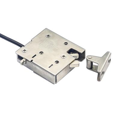 China 12V / 24V DC 304 Stainless Steel Electromagnetic Lock For QR Storage Cabinet for sale