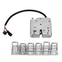 China Solenoid Cabinet Lock Electronic Flush Mount SUS 430 With Zinc Alloy Nickel Plating for sale
