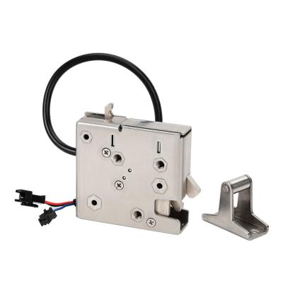 China 12V Industrial Electrical Cabinet Lock Electric Control Storage Locker Lock for sale