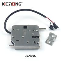 China Keyless 12VDC Solenoid Cabinet Lock With RS485 For Logistic Locker for sale