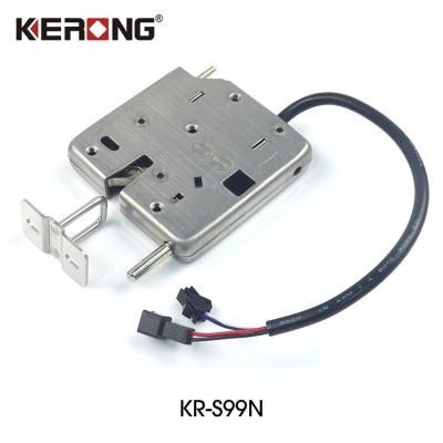 China Electric Wear Resistant Solenoid Cabinet Lock With Omron Switch for sale
