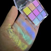 China Square Private Label Skin Care Products  Duo Chrome Eyeshadow Sample Available for sale