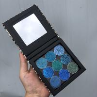 China 9 Color 26mm Round Eyeshadow Palette 150g Mineral Ingredient for sale