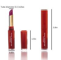 China Moisturizing Silky Matte Lipstick , Hydrating Matte Liquid Lipstick for sale