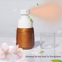 China Body Shimmer Spray Makeup Cheek Highlighter Spray Sample Free for sale