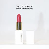 China High Pigment Matte Lipstick Private Label Long Lasting 3 Colors for sale