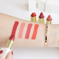 China High Pigment Matte Lipstick Private Label Long Lasting 3 Colors for sale