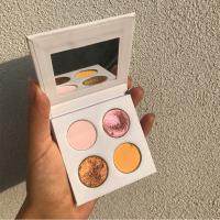 China Highly Pigmented Duochrome Eyeshadow Palette Shimmer Long Lasting for sale