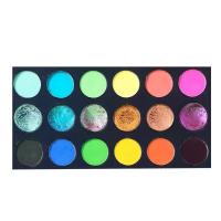 China 18 Colors Eye Makeup Eyeshadow Waterproof Hot Duochrome Eyeshadow Palette for sale