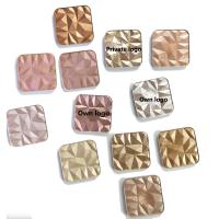 China Private Label Glow Makeup Highlighter Palette , Baked Highlighter Powder for sale