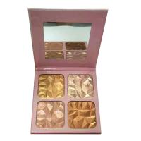 China Private Label Glow Makeup Highlighter Palette , Baked Highlighter Powder for sale