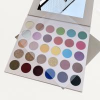 China MSDS COA TDS Colorful Eye Makeup Eyeshadow Palette Set 30 Colors for sale