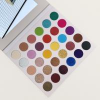 China MSDS COA TDS Colorful Eye Makeup Eyeshadow Palette Set 30 Colors for sale