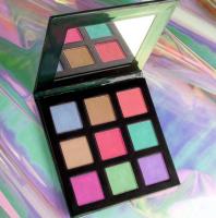China Wholesales Custom 9 Eyeshadow Palette Matte Shimmer Vegan Makeup Richly Pigment for sale