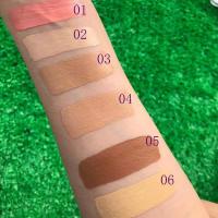 China Unisex Waterproof Foundation Cream 6 Colors Long Lasting Cream for sale
