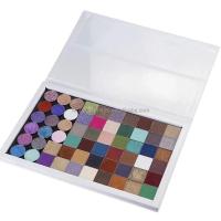 China 60 Colors Eye Makeup Eyeshadow  Black / White Magnetic Eyeshadow Palette for sale