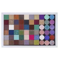 China 60 Colors Eye Makeup Eyeshadow  Black / White Magnetic Eyeshadow Palette for sale