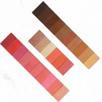 China Portable Beauty Color Blush Palette , Contour Highlighter Blush Palette for sale