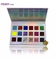 China 18 Colors Eye Makeup Eyeshadow Smooth Mermaid Eyeshadow Palette for sale