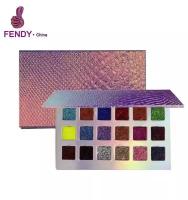 China 18 Colors Eye Makeup Eyeshadow Smooth Mermaid Eyeshadow Palette for sale
