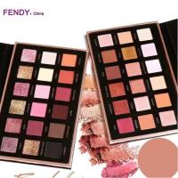 China Mineral Makeup Eyeshadow Palette , Shimmer 18 Colors Eyeshadow Palette Waterproof for sale