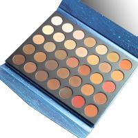 China 35 Colors Cosmetics Eye Makeup Eyeshadow / Matte Neon Eyeshadow Palette for sale