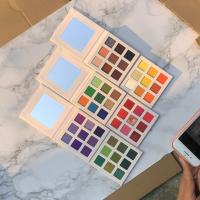 China Portable Eye Makeup Eyeshadow Palette 9 Colors 180g High Pigmented for sale