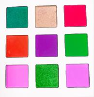 China Portable Eye Makeup Eyeshadow Palette 9 Colors 180g High Pigmented for sale