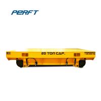 China Heavy Load 50t Rail Operated Electric Coil Cart Low Voltage For Factories for sale