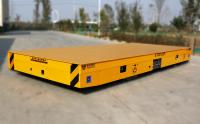 China 10 Ton Heavy Duty Electric Handling Transfer Bogie Cart On Cement for sale