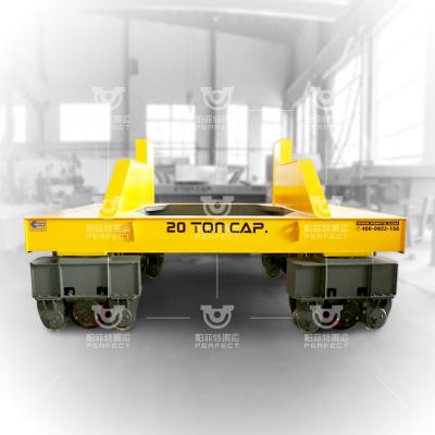 China Motorized Rail Cart / Die Transfer Car Electric Pallet Handling Transfer Car for sale