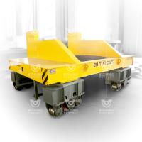 China Motorized Rail Cart / Die Transfer Car Electric Pallet Handling Transfer Car for sale