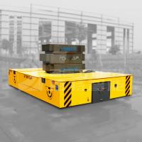 China Steel Mill Battery Transfer Cart Remote Control Electric Die Transport Trailer for sale
