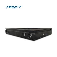 China Automated Guided Vehicles 20t Heavy Load Steel Transfer Cart With Four Wheels for sale