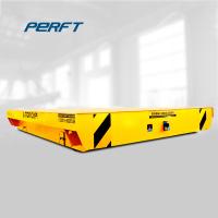 China Carbon Steel Motorized Steel Coil Automated Transfer Trolley Wagon 25t for sale