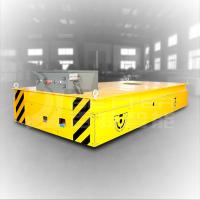 China 10T Material Handling Steerable Molten Metal Transfer Cart For Ware House for sale