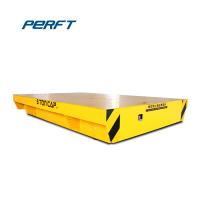 China Yellow Battery Heavy Loads Electric Transport Vehicle Flat Carriage 20T for sale