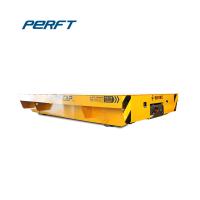 China Yellow Battery Heavy Loads Electric Transport Vehicle Flat Carriage 20T for sale