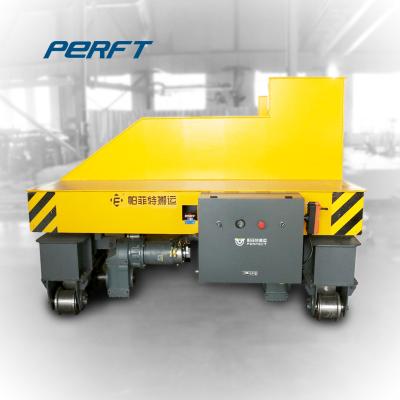 China Custom Battery Steel Coils Railway Transport Cart Railway Platform For Building Site for sale