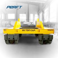 China Custom Battery Steel Coils Railway Transport Cart Railway Platform For Building Site for sale