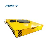 China High Temperature Steel Ladle Dragged Cable Power Turning Bogie Car for sale