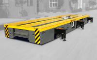 China AC Powered Trackless Material Cart Pallet Handling Transfer Car for sale