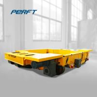 China Heavy Loads Cargo Busbar Powered Transfer Cart Platform Trolley for sale